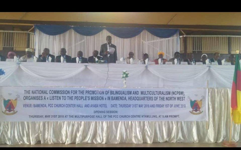 Ambazonians Give Musonge Commission Restoration Lessons In Bamenda ...