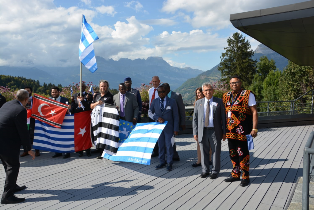 Ambazonia Flag Flies in UNPO as the State of Ambazonia Gains Admission ...